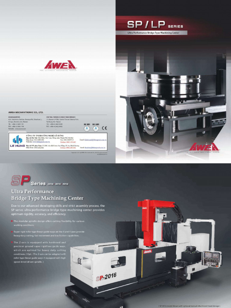 Catalogue Trung Tam Gia Cong Hai Tru LP | PDF