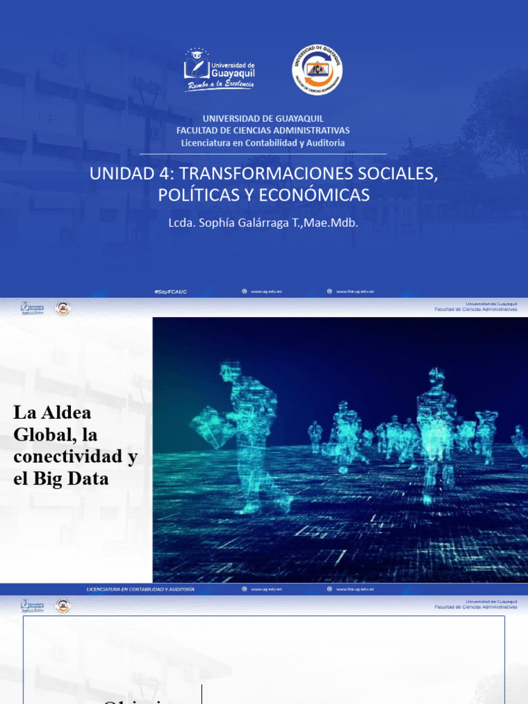 4 - 5 - La Aldea Global, La Conectividad y El BIG DATA | PDF | Big Data
