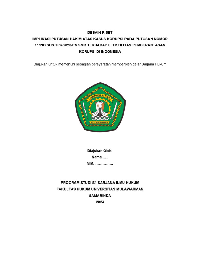 Desain Riset New-1 | PDF