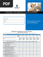 Hospitality and Catering Work Logbook | PDF | Menu | Cooking