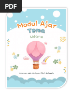 Modul Ajar Tema Air | PDF