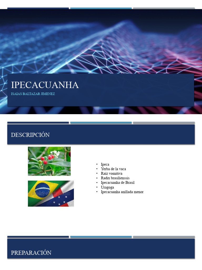 Ipecacuanha | PDF