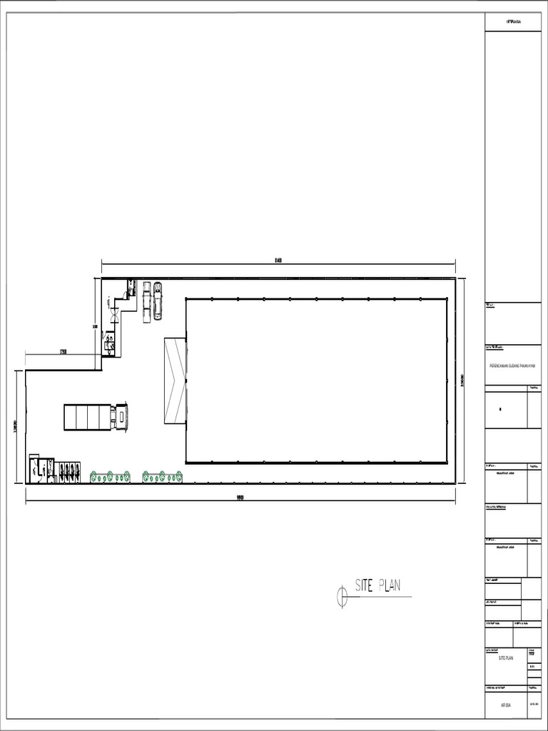 Rencana Desain Gudang Pakan Ayam | PDF