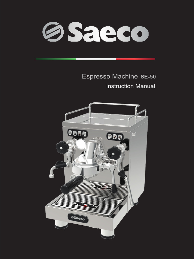 Saeco SE 50 engl | PDF