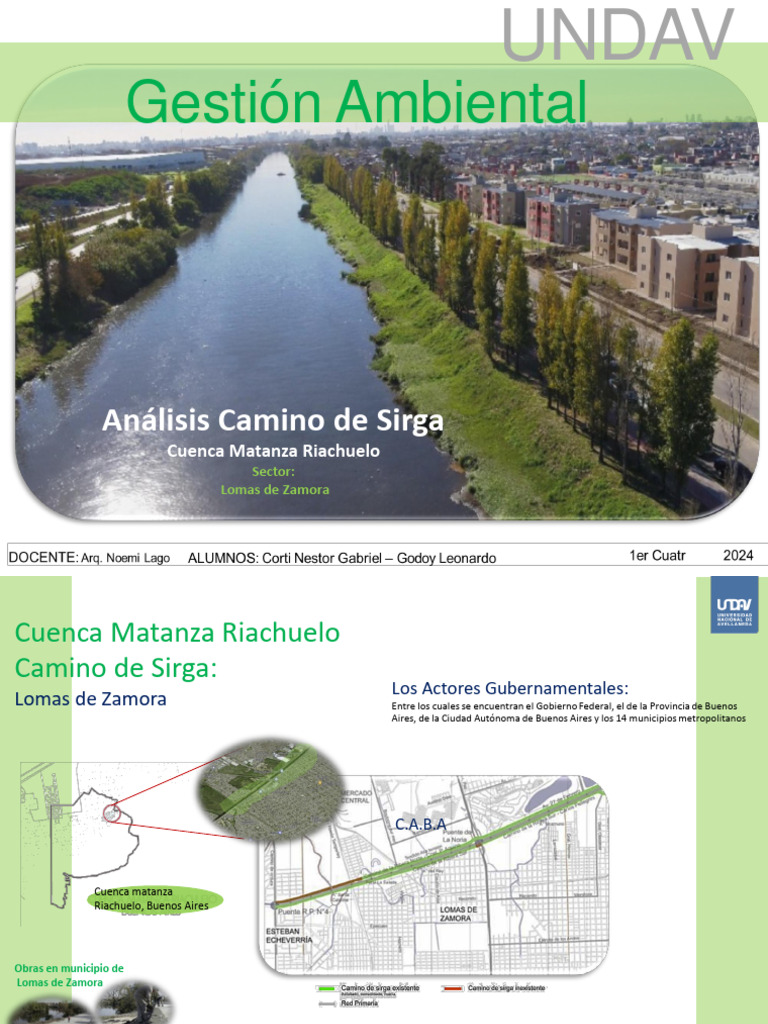 Análisis del Camino de Sirga en Lomas | PDF