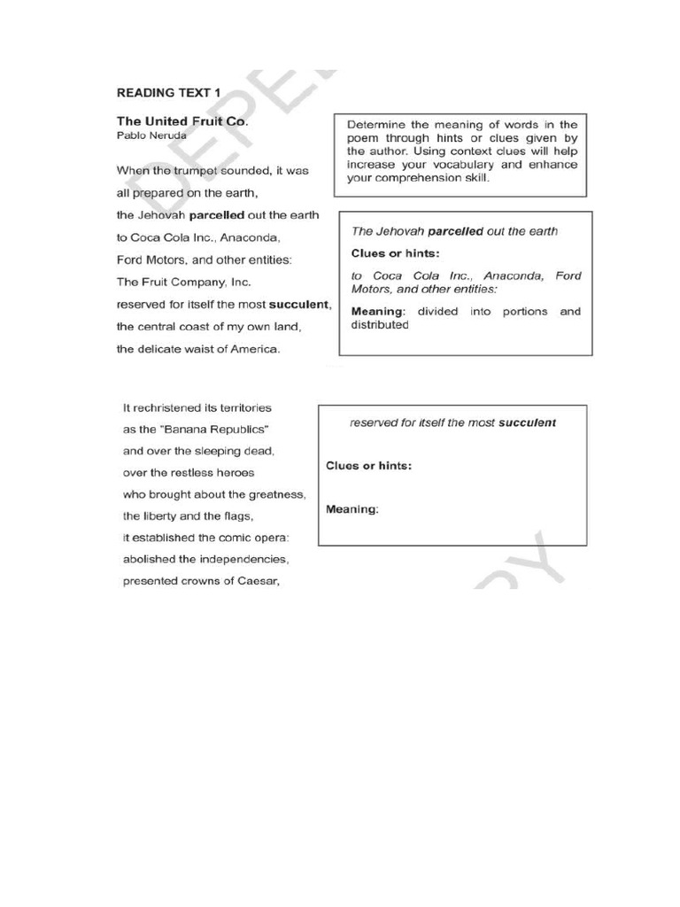 Reading Text 1 | PDF