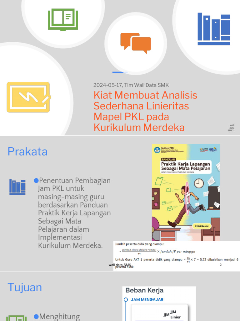 Kiat Membuat Analisis Sederhana Linieritas Mapel PKL - 20240517 | PDF