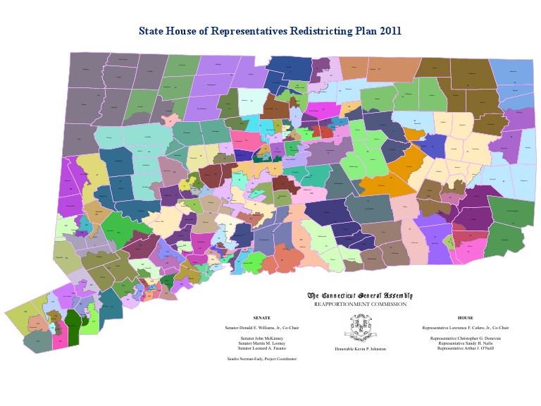 Connecticut Redistricting Plan 2011 | PDF