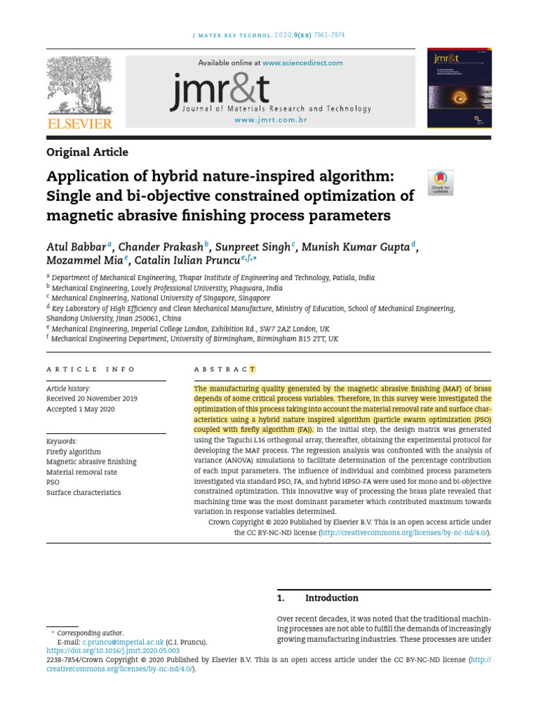 Babbar et al. - 2020 - Application of hybrid nature-inspired algorithm ...
