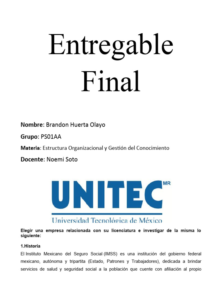Entregable Final | PDF