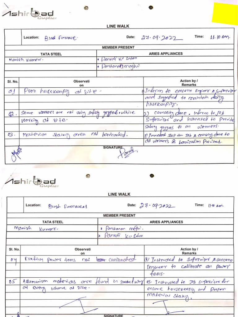13-Line Walk | PDF