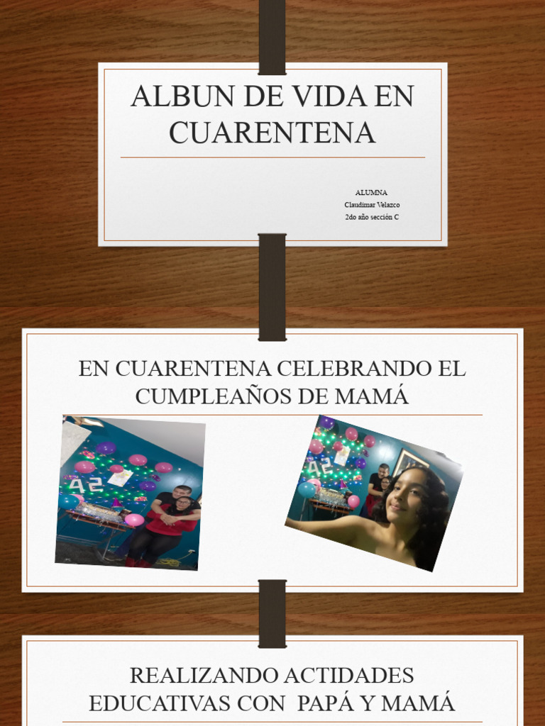 Albun de Vida en Cuarentena | PDF | Salud y bienestar