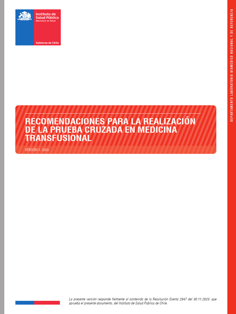 Recomendaciones Pruebas Cruzadas v1 | Descargar gratis PDF ...