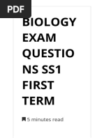 2024 Bece Science Sample Questions From Waec | PDF | Solar System | Soil