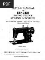 Singer 6233, 6234 & 6235 Service Manual | PDF | Sewing Machine | Gear