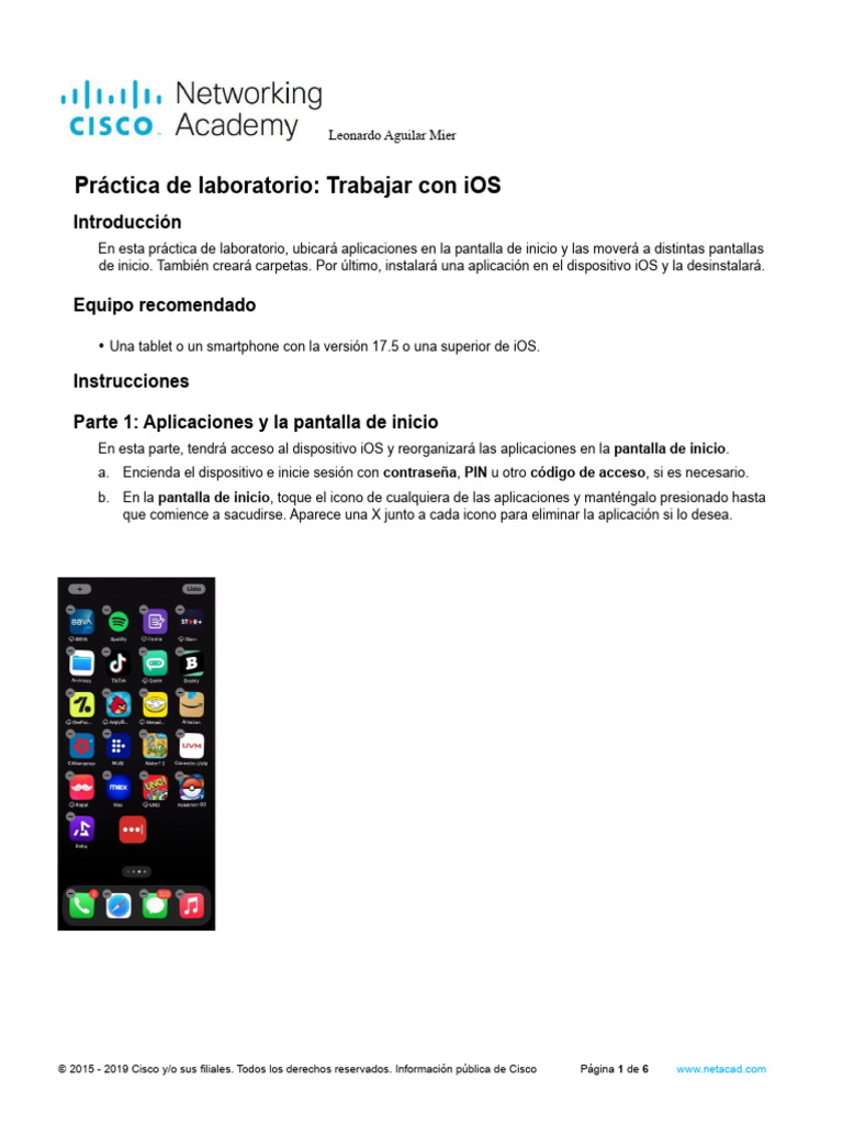 Guía de Gestión de Apps en iOS | PDF | Ios | Aplicación movil
