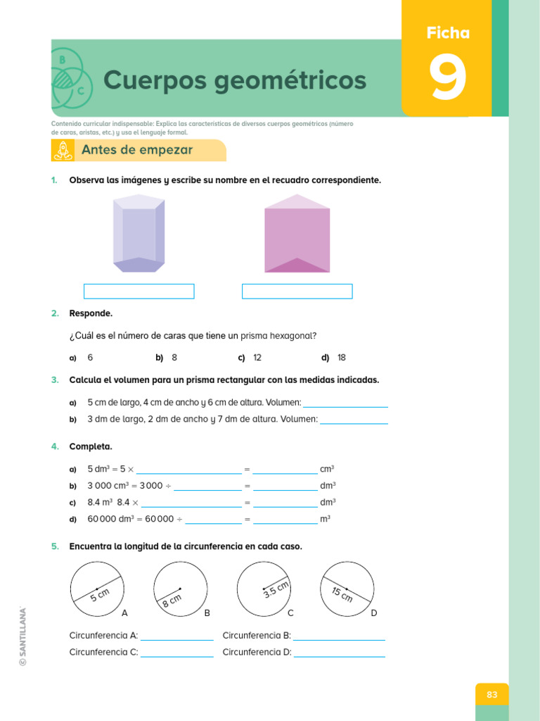 Geometría y Volumen: Guía Práctica | PDF | Triángulo | Geometría