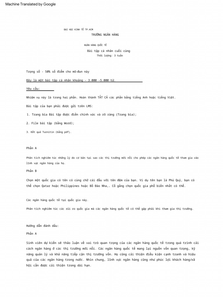 IB-Final-Assignment-2023 | PDF