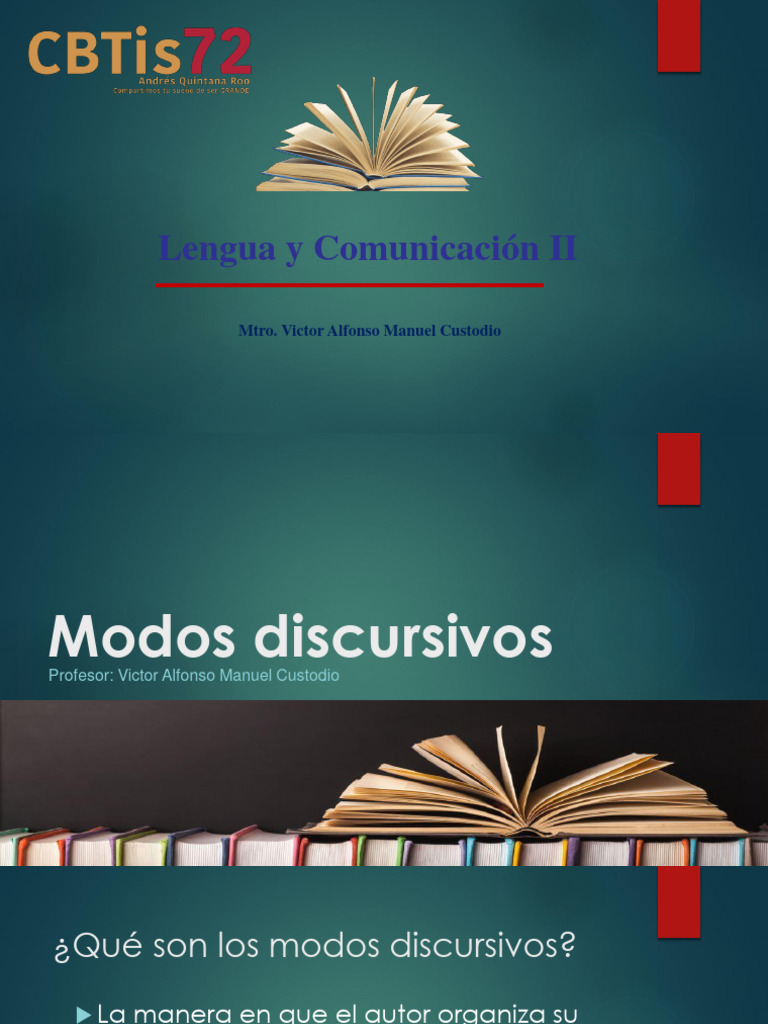 Modos Discursivos | PDF