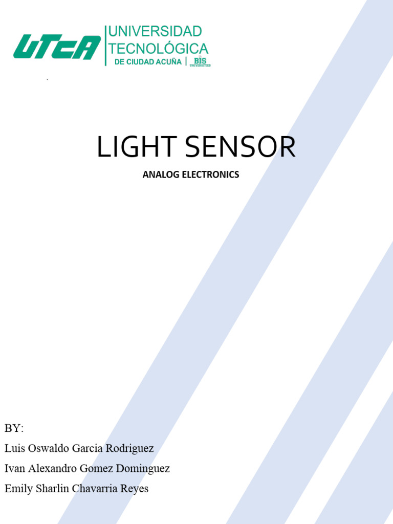 p2 Light Sensor | PDF