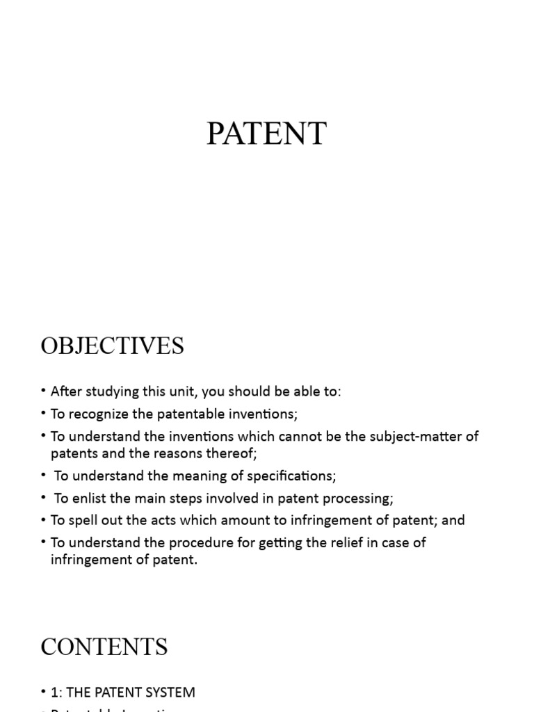 Patent | PDF | Patent Application | Patent Patent | PDF | Patent Application | Patent