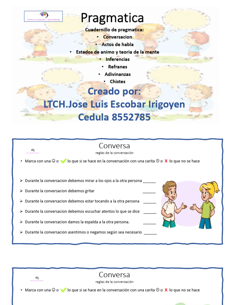 Cuadernillo de Pragmatica Listo | PDF