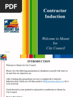 Drivers and Operators Induction Checklist | PDF | Personal Protective ...