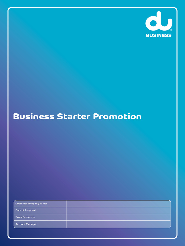 F35 Du Business Starter Application Form Feb 24 en Discount | PDF ...