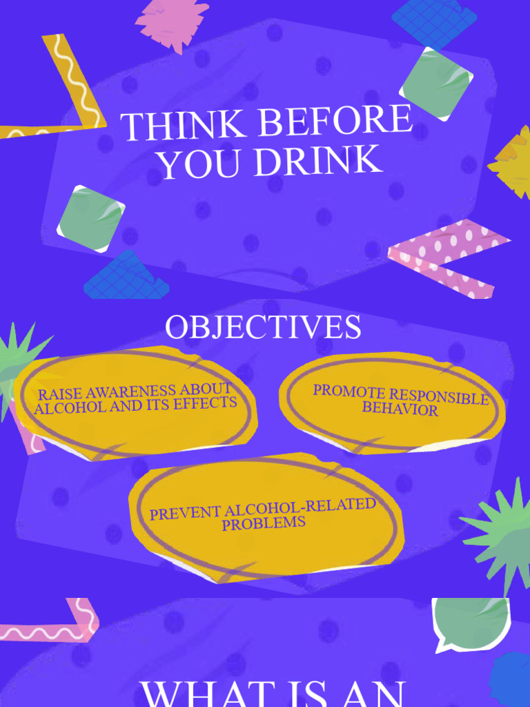 Think Before Your Drink - 20240319 - 055540 - 0000 | Download Free PDF | Alcoholism | Diseases ...