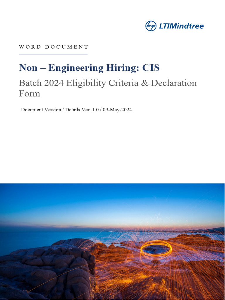 Eligibility Declaration Form_CIS | PDF | Diploma | Academic Degree