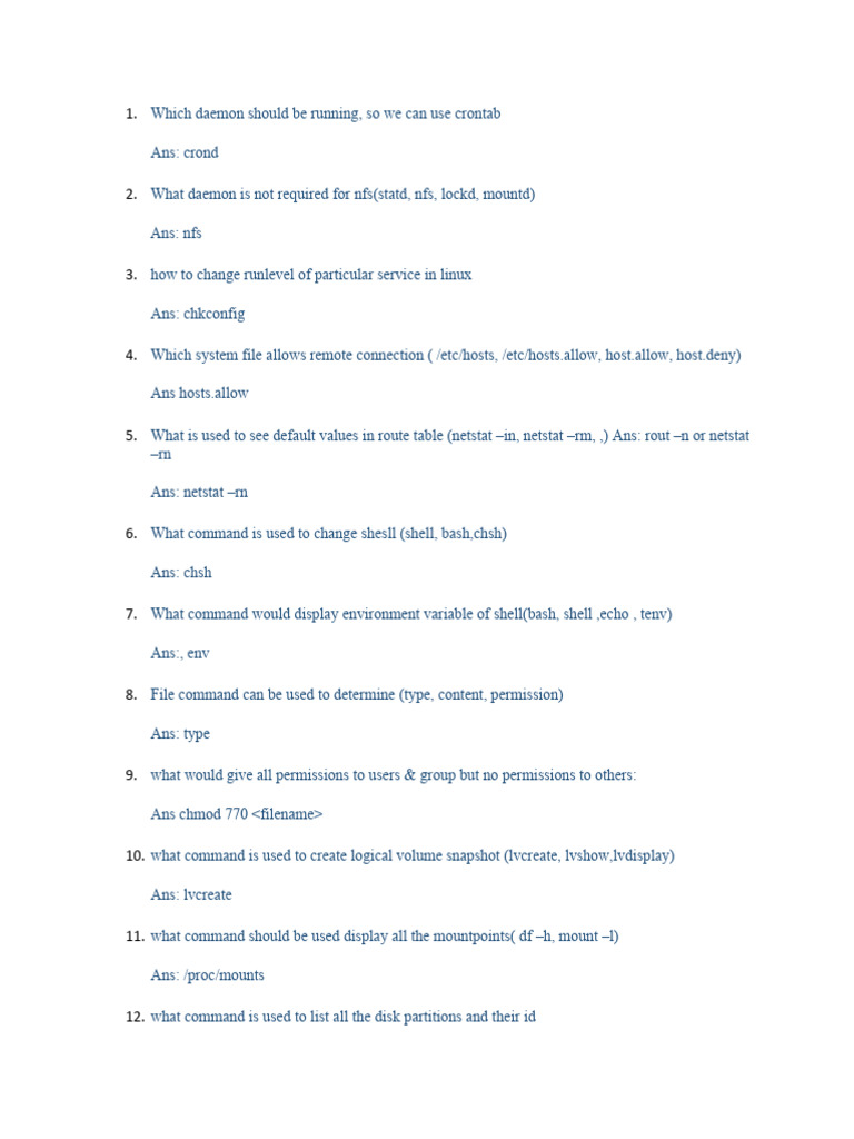 Linux L1 | PDF | Computer File | File System