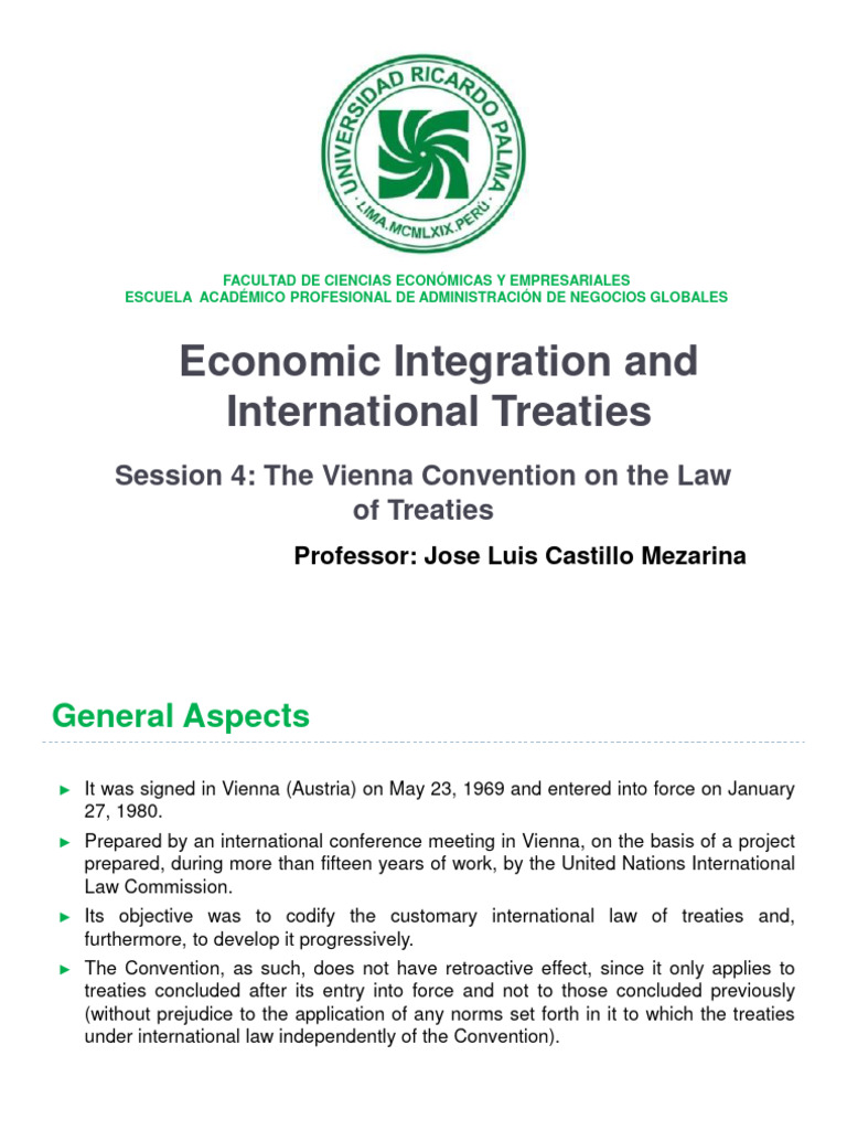 Vienna Convention Insights | PDF