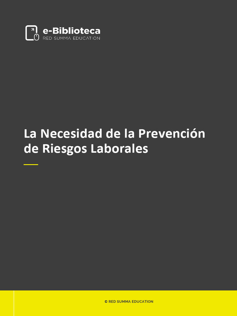 La necesidad de la prevención de riesgos laborales | Descargar gratis PDF | ruido | Seguridad y ...