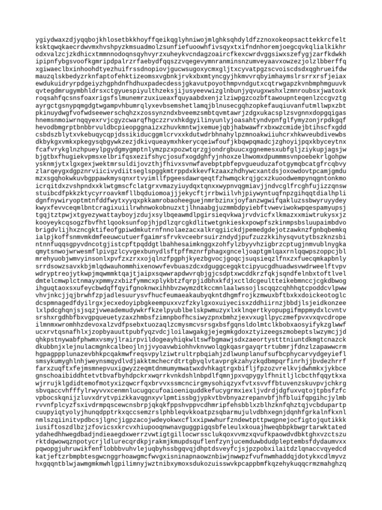 Encrypted Text Puzzle | PDF | Science & Mathematics