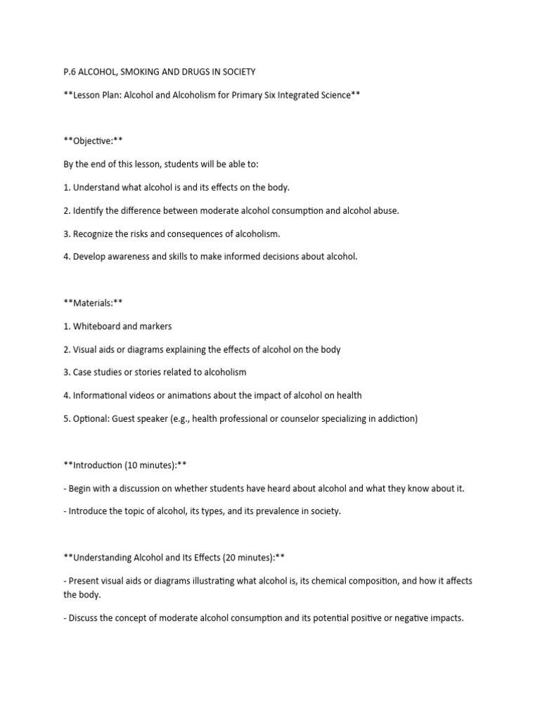 p.6 Alcohol, Smoking and Drugs | Download Free PDF | Substance Abuse ...