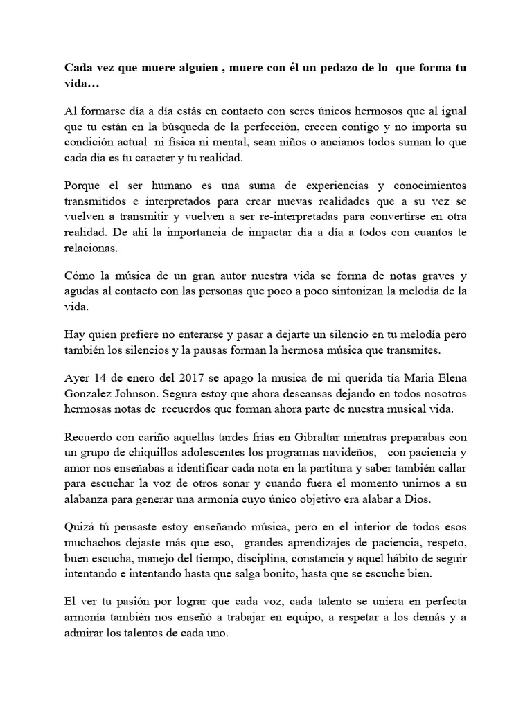 Programa Funeral | PDF