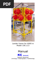 Van Dorn Water Sampler Manual | PDF | Valve | Water