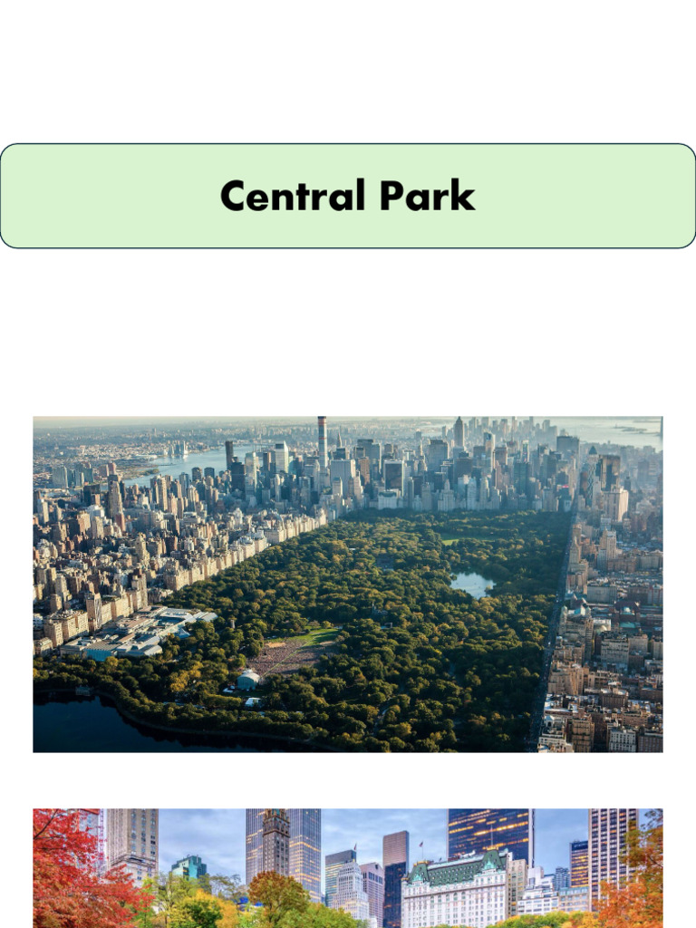 Central Park | PDF