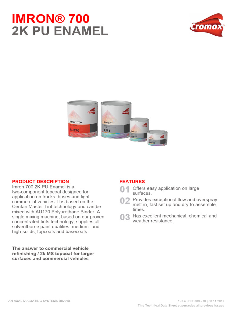 TDS en I700 | PDF | Materials