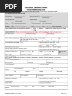 Blood Donor Questionnaire Form | PDF