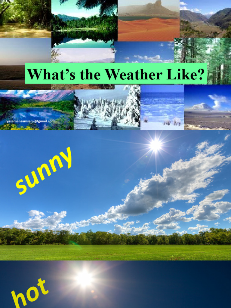 Weather and Seasons CLT Communicative Language Teaching Resources Pict ...