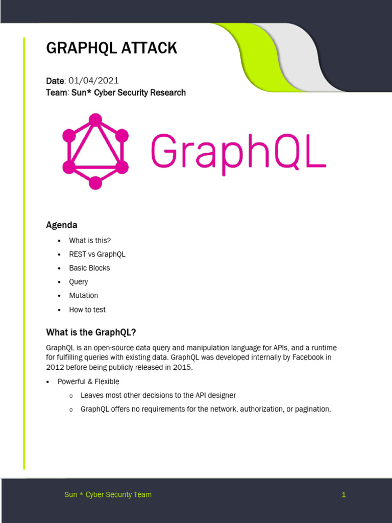 Graphql Attack | PDF | Computer Science | Software Development