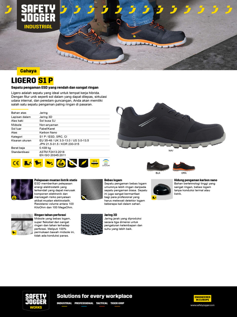 Safety Jogger IGERO | PDF