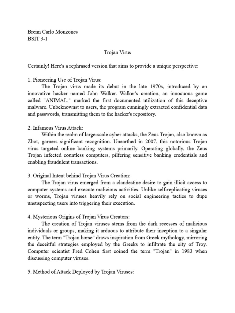 Assignment | PDF | Computer Virus | Malware