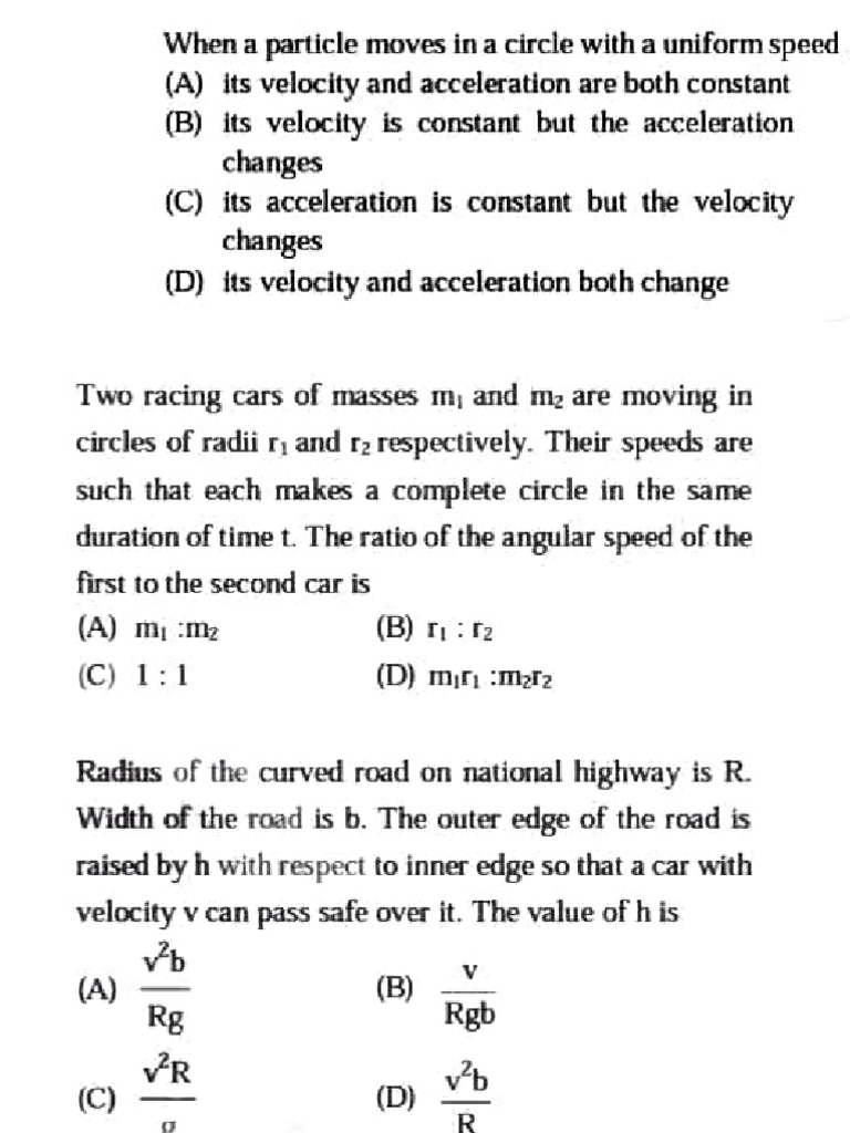 Neet English Unit 4 | PDF | Acceleration | Velocity