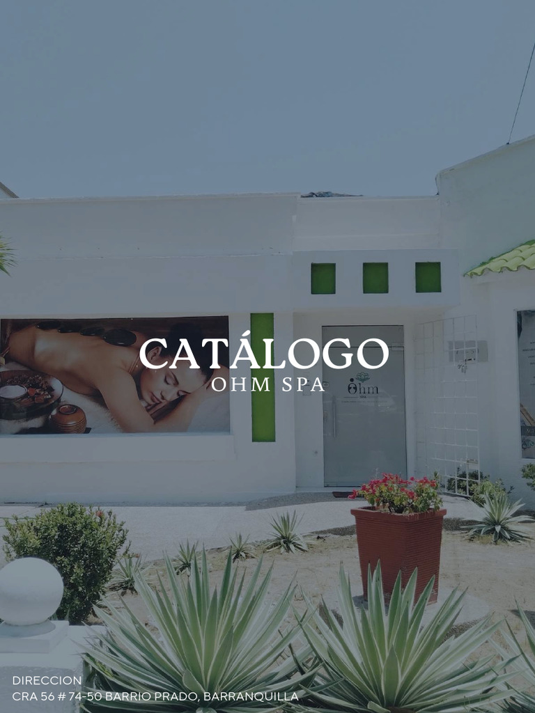 Catalogo Ohm Spa | PDF | Masaje | Terapia