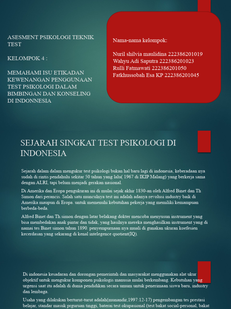 Presentation1 ASESMENT BK 4 | PDF