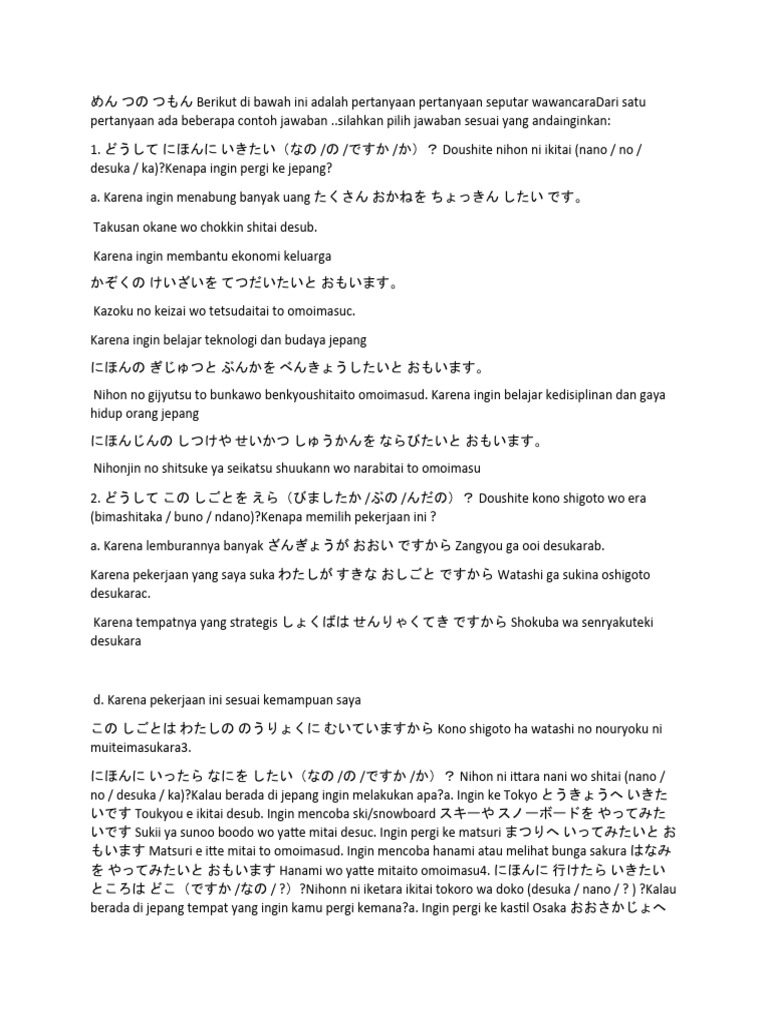 Mmensetsu K 2 | PDF