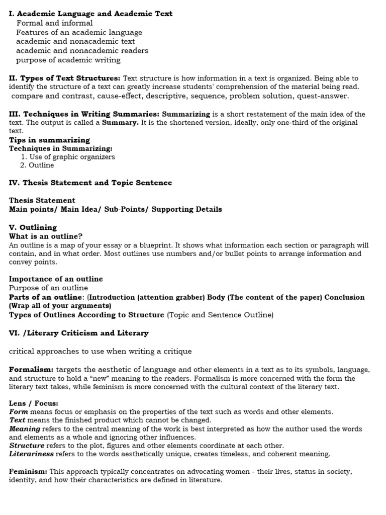 EAPP Pointers | PDF | Chart | Disciplines