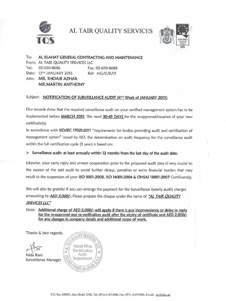 Surveillance Audit | PDF